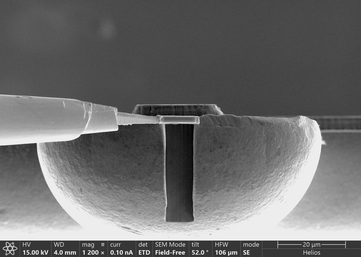 Focused Ion/Electron DualBeam Microscope – Electron Microscope Center